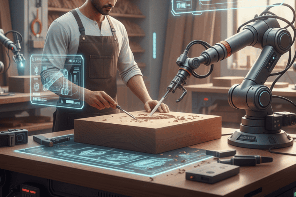 What Woodworking Will Look Like in 2050: Robots, AI, and Human Skill ...